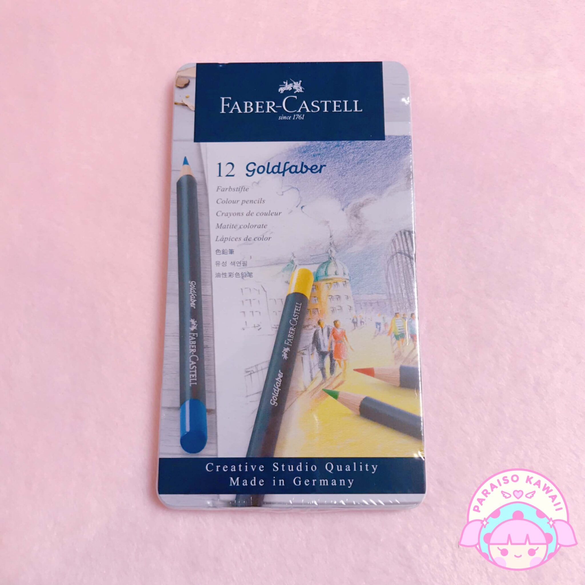 Lapices Goldfaber Set 12 – Faber Castell – Paraiso Kawaii
