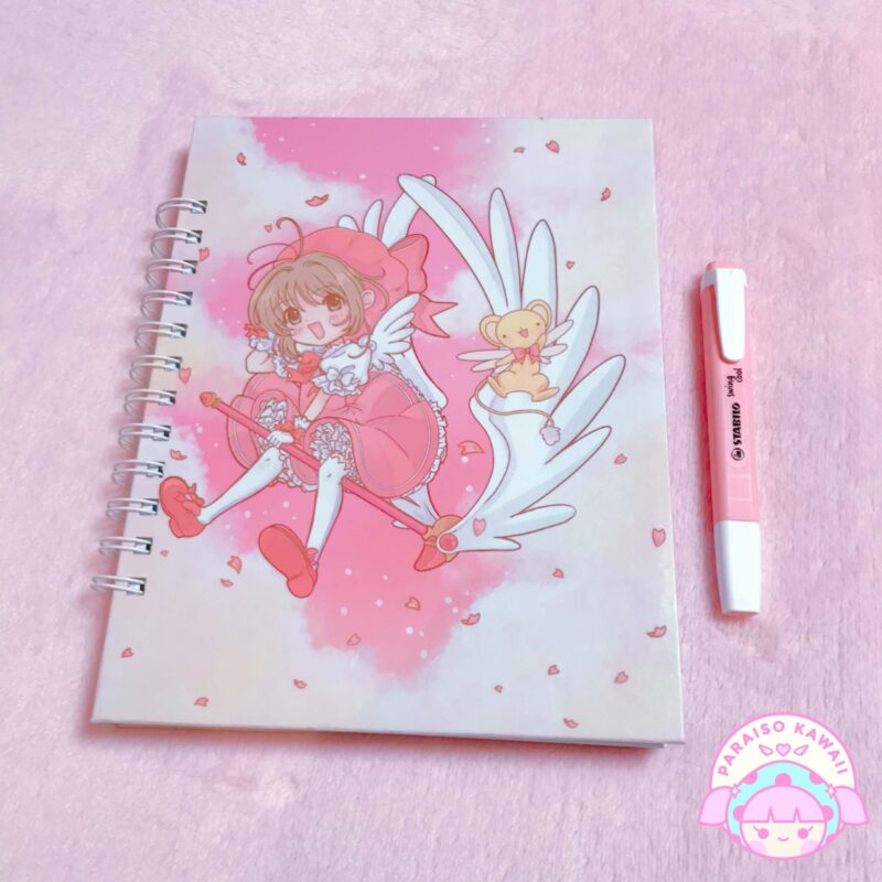Libreta 140 gramos – Sakura – Paraiso Kawaii