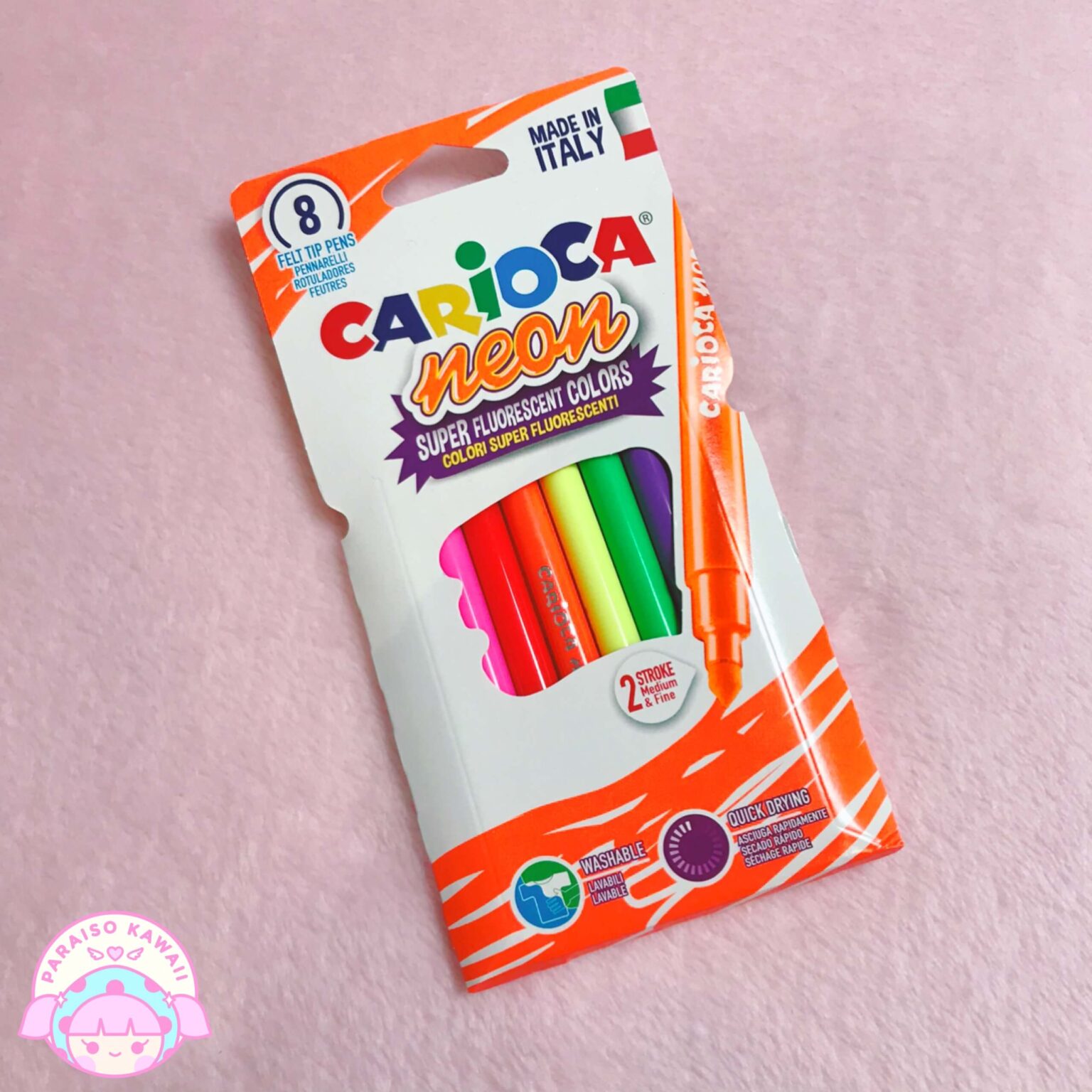 Carioca Birello Set 12 – Doble Punta – Paraiso Kawaii