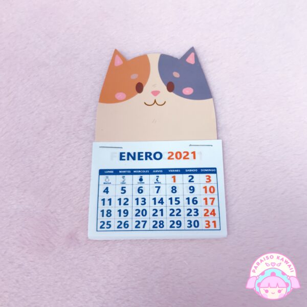 Prrr Miaow – Calendario Gato Bicolor – Paraiso Kawaii