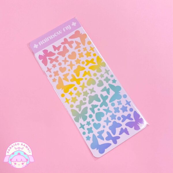 Little Colors – Stickers Pink Fly – Paraiso Kawaii