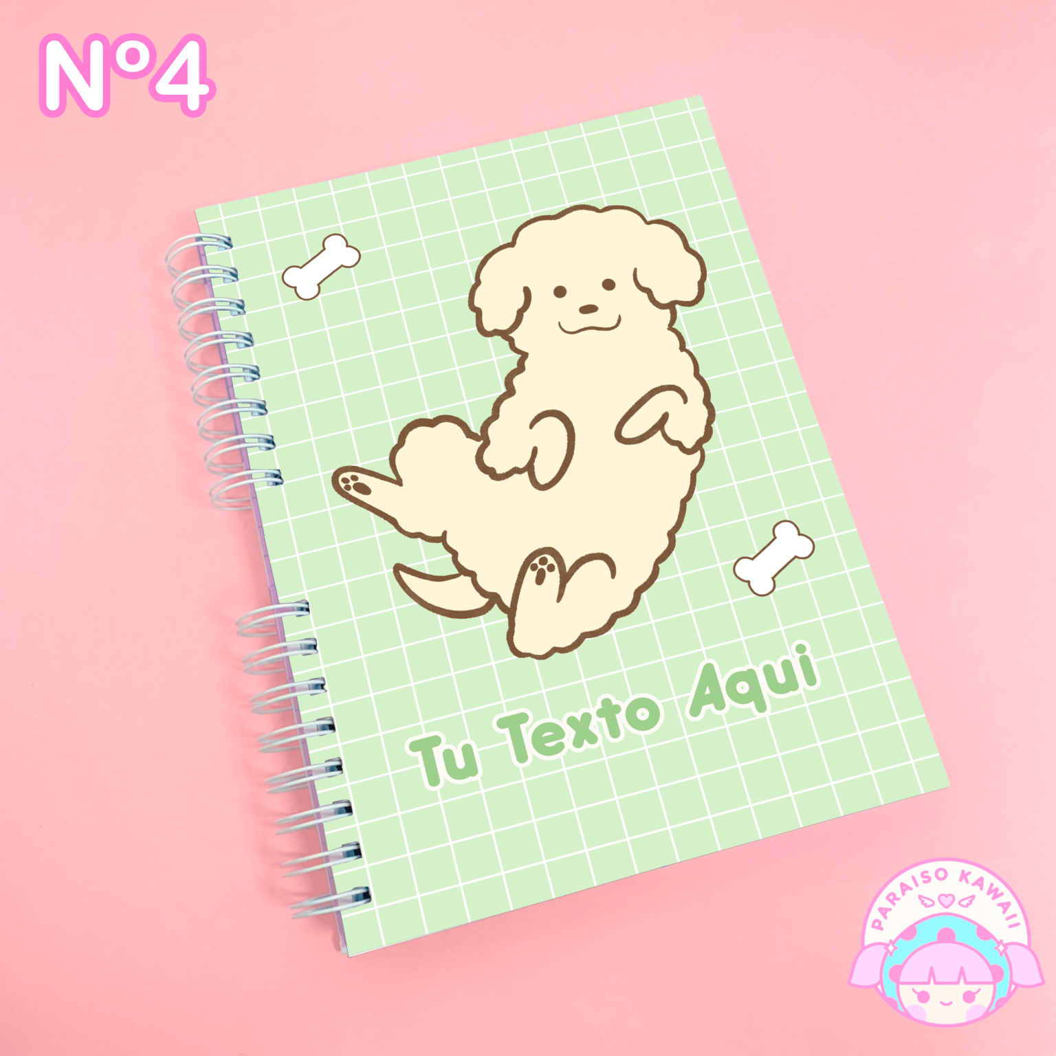 Libreta A5 Personalizada – Elige tu Perrito – Paraiso Kawaii