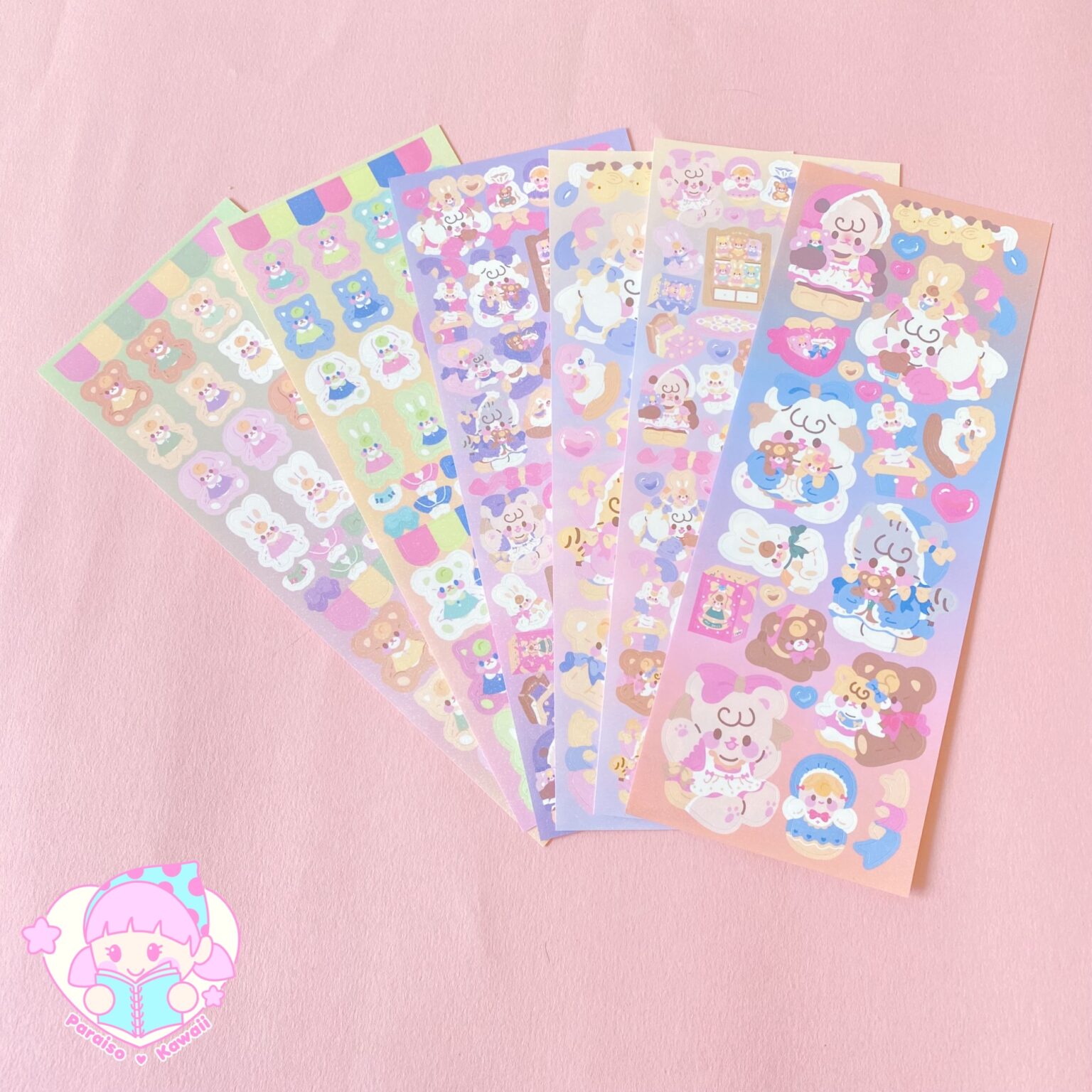 Stickers Animalitos – Paraiso Kawaii
