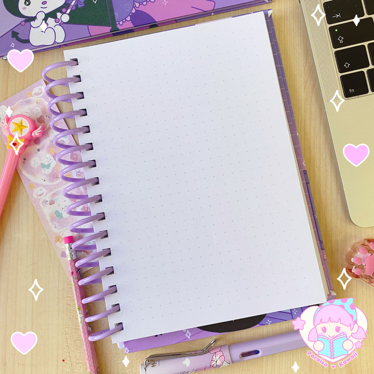 Libreta A5 Espiral – My Melody – Paraiso Kawaii