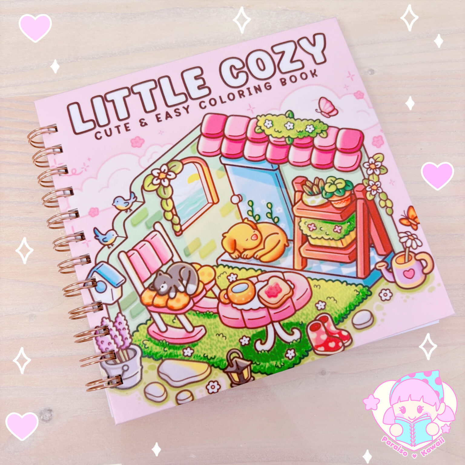 Libro para Pintar – Little Cozy – Paraiso Kawaii