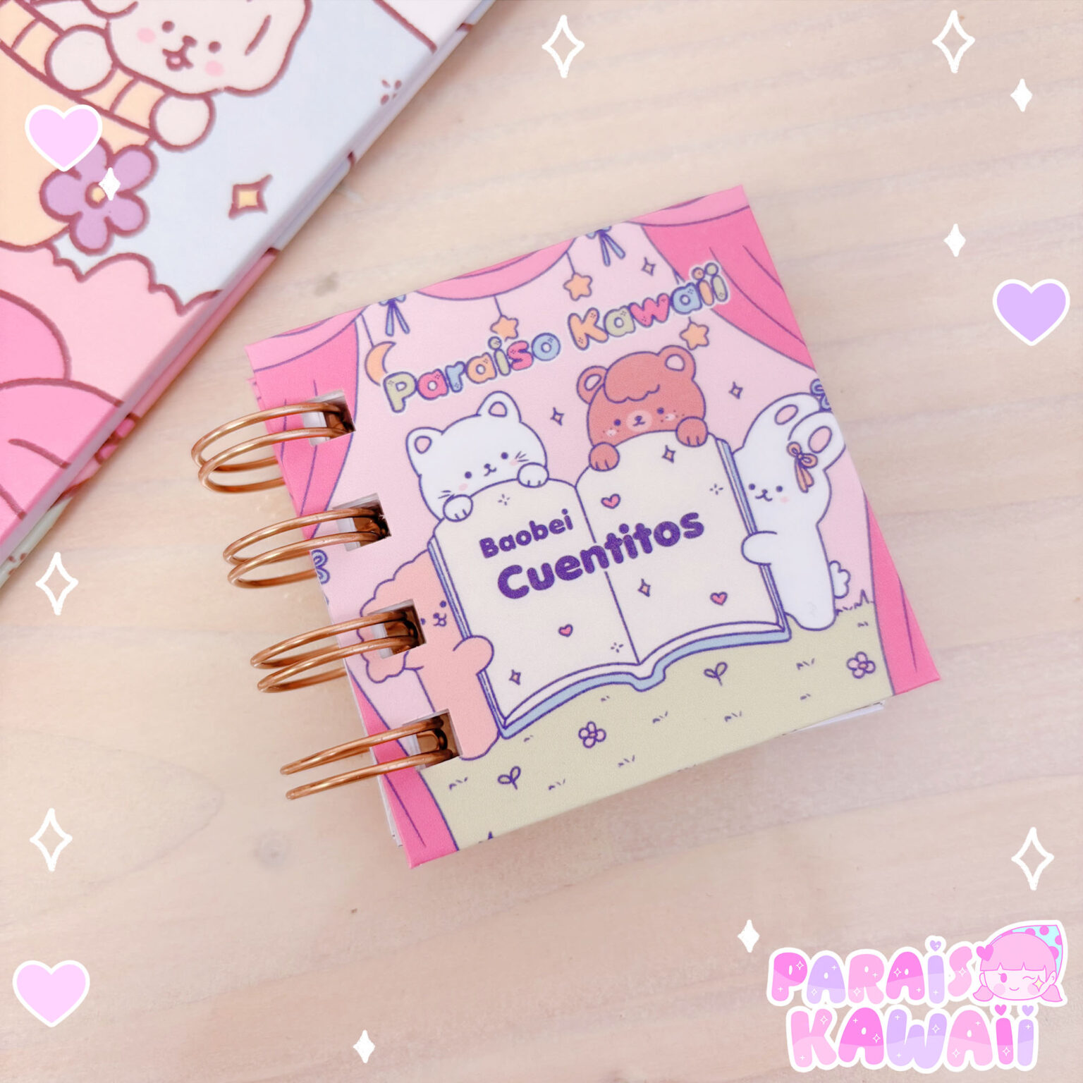 Mini Libro para Pintar – Baobei Cuentitos – Paraiso Kawaii