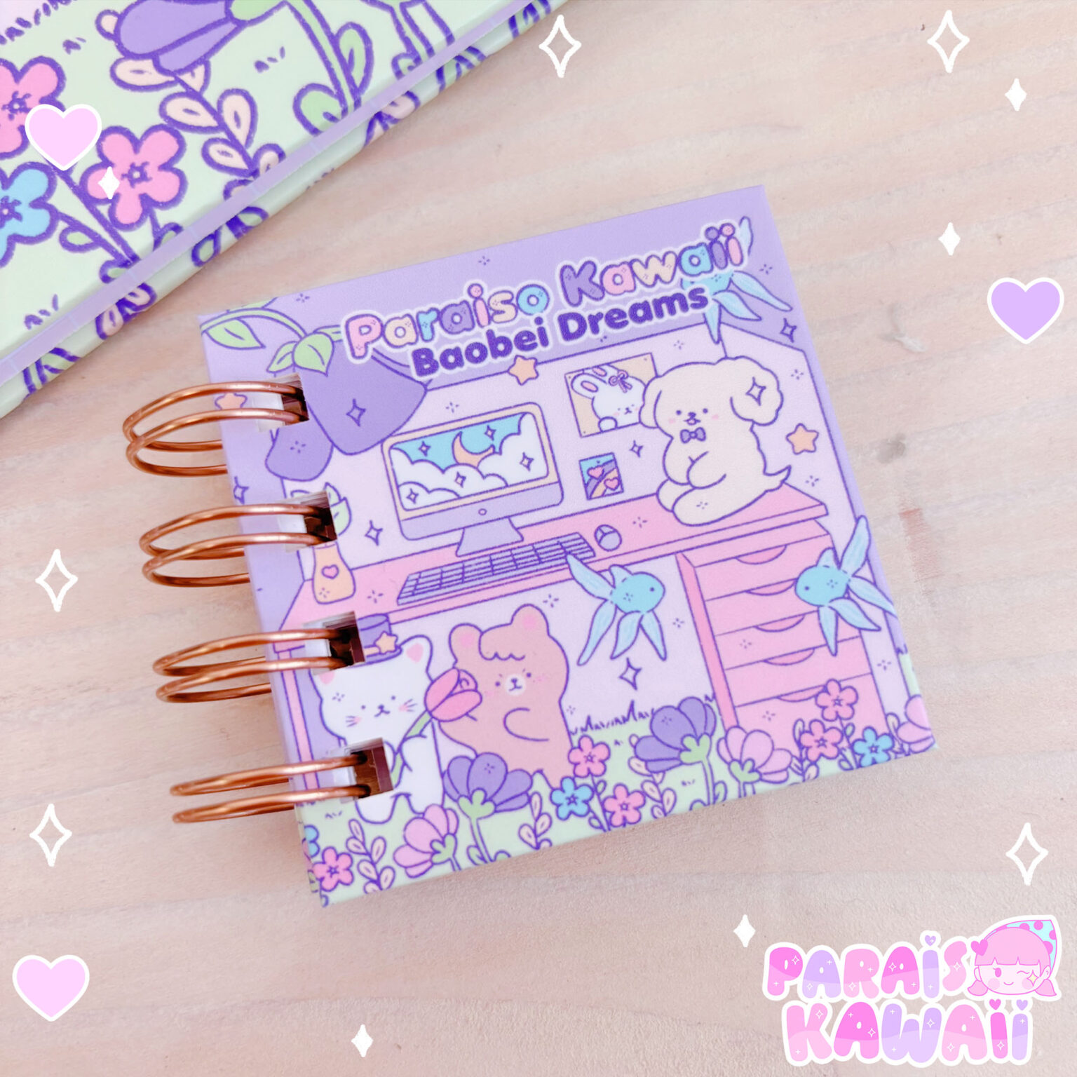Mini Libro para Pintar – Baobei Dreams – Paraiso Kawaii