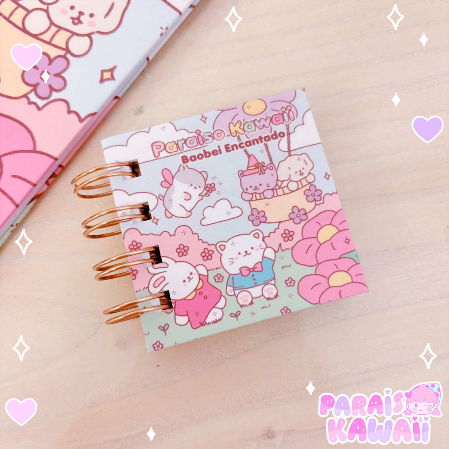 Mini Libro para Pintar – Baobei Encantado – Paraiso Kawaii